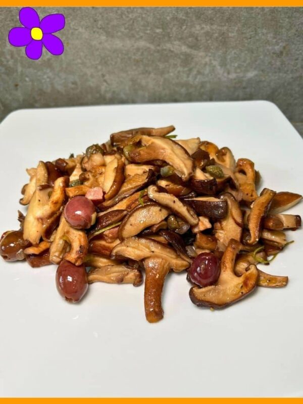 Funghi shiitake in padella - Il Ricettario di Bianca